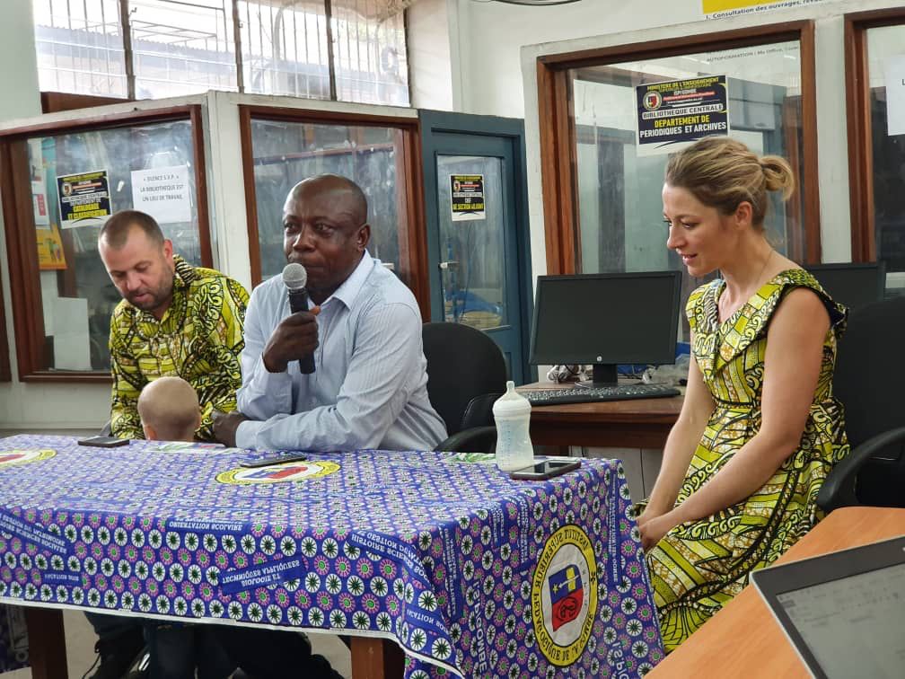 Sara Pacchiarotti and Koen Bostoen talk on Bantu Expansion at ISP-Gombe ...