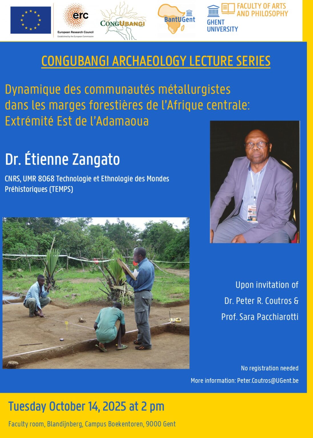 Dr. Étienne Zangato (CNRS)— Dynamique des communautés métallurgistes ...